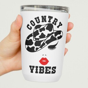 Country Vibes SVG PNG, Southern Girl SVG, Cowboy Hat, Western Shirt ...