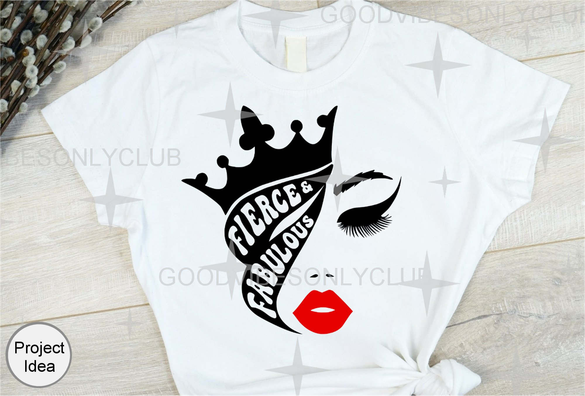Fierce & Fabulous SVG Birthday Queen SVG PNG Strong Woman - Etsy