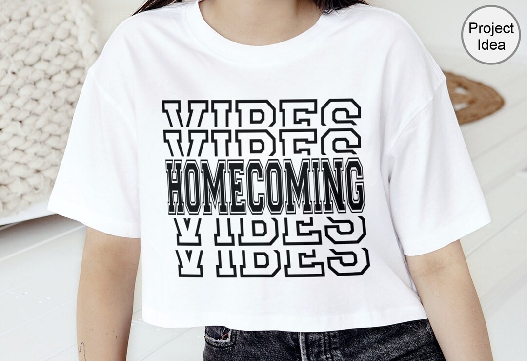 Homecoming Vibes SVG, Hoco 2024 Shirt SVG PNG, Team Spirit, Football ...
