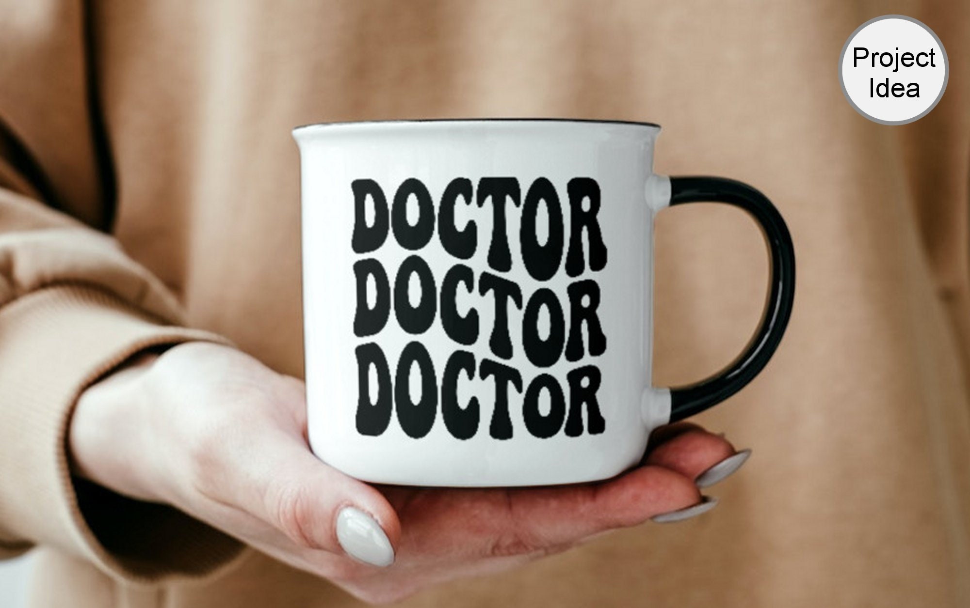 Doctor SVG Retro Wavy Stacked Text SVG Doctor Appreciation - Etsy