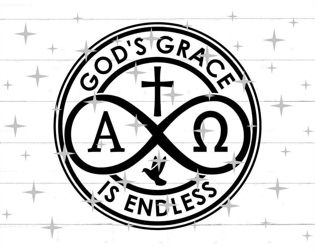God's Grace is Endless SVG, Religious SVG, Inspirational Christian SVG ...