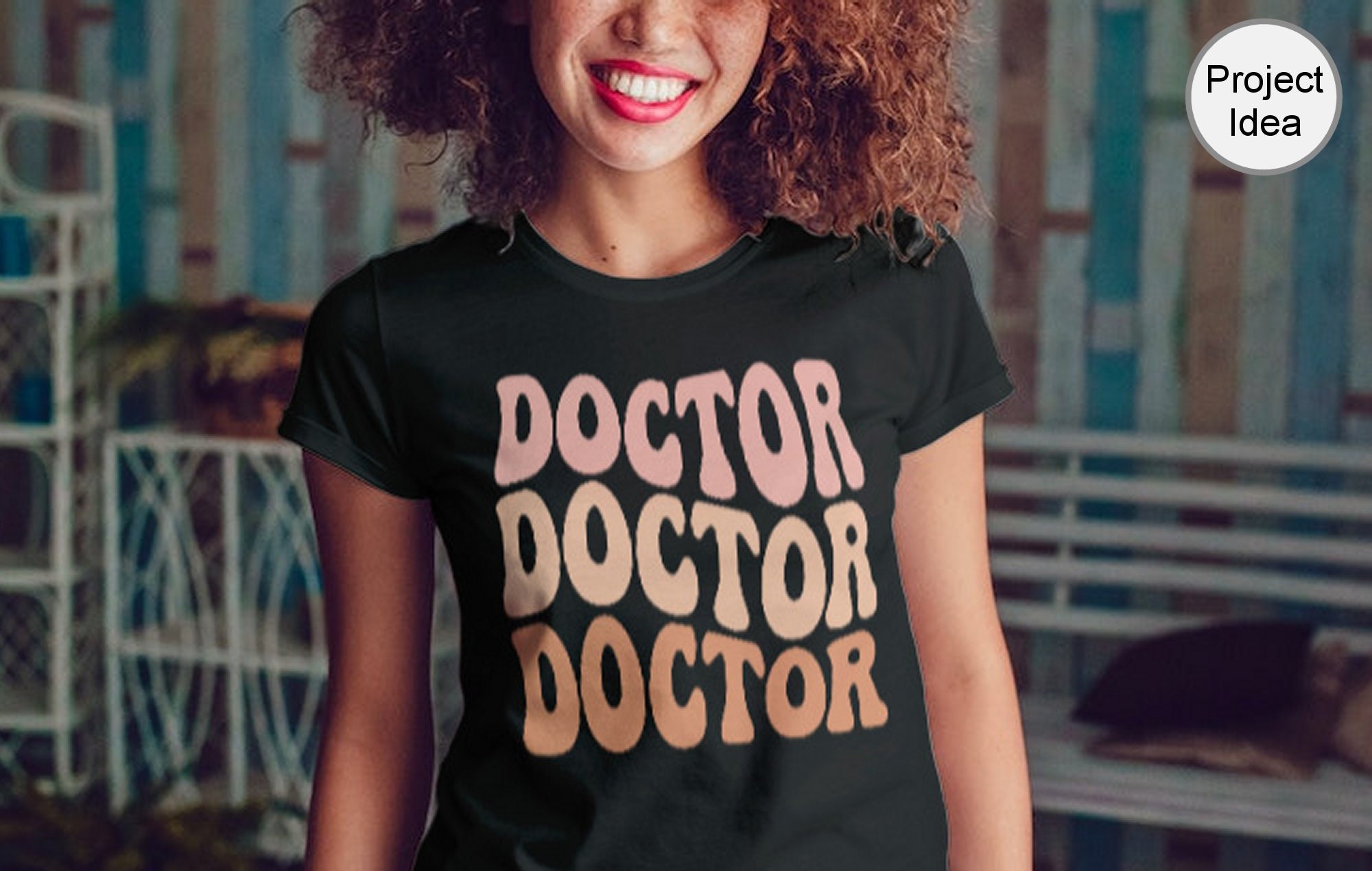 Doctor SVG PNG Retro Wavy Text SVG Boho Shirt Doctor - Etsy