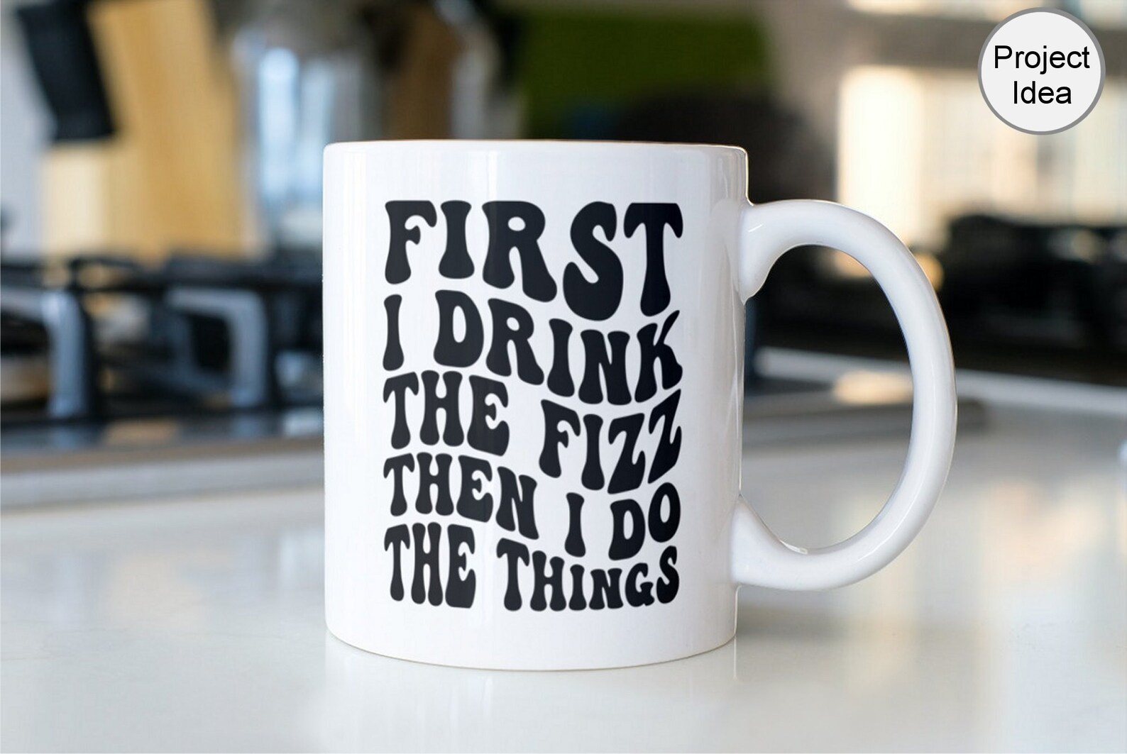 First I Drink the Fizz SVG Wavy Text SVG Retro Shirt SVG - Etsy