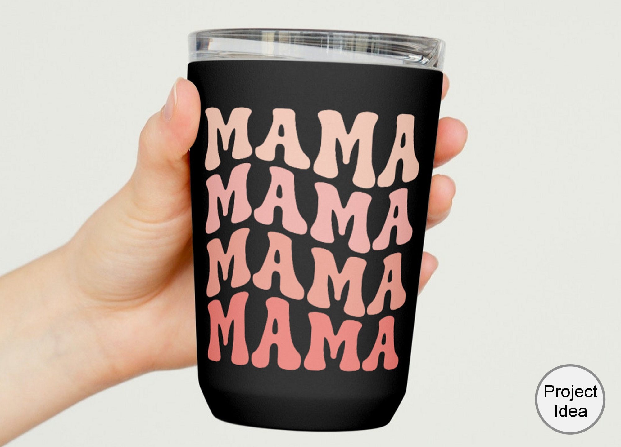 Retro Mama Wavy Text SVG Groovy Mom PNG Mom Life SVG Trendy - Etsy