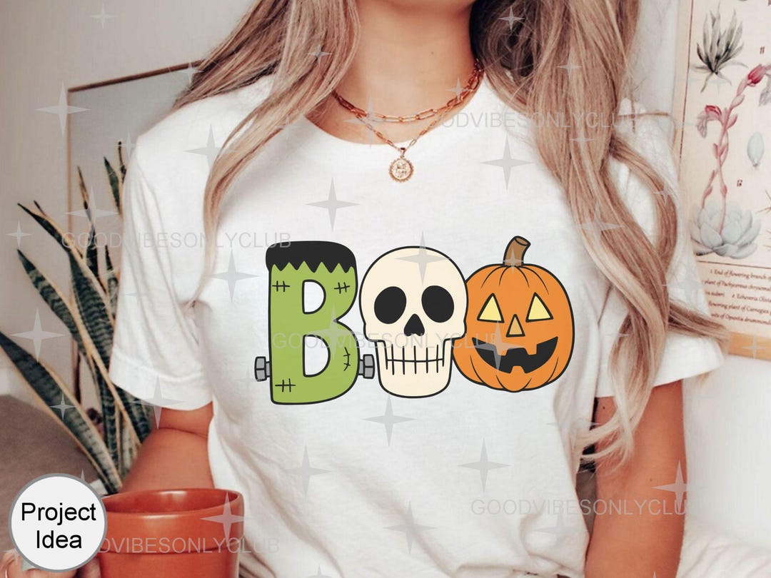 Boo PNG - Frankenstein Skull Pumpkin PNG, Kids Halloween Costume PNG ...