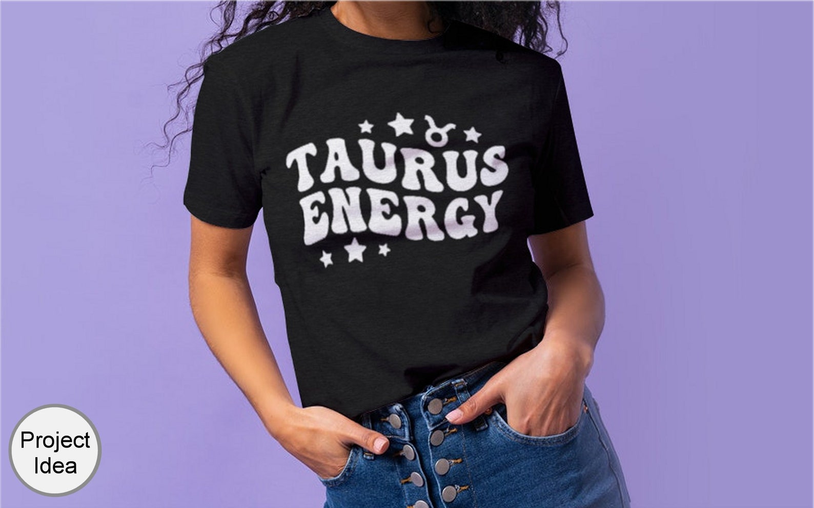 Taurus Energy SVG PNG Zodiac Star Sign Retro Wavy Text SVG | Etsy