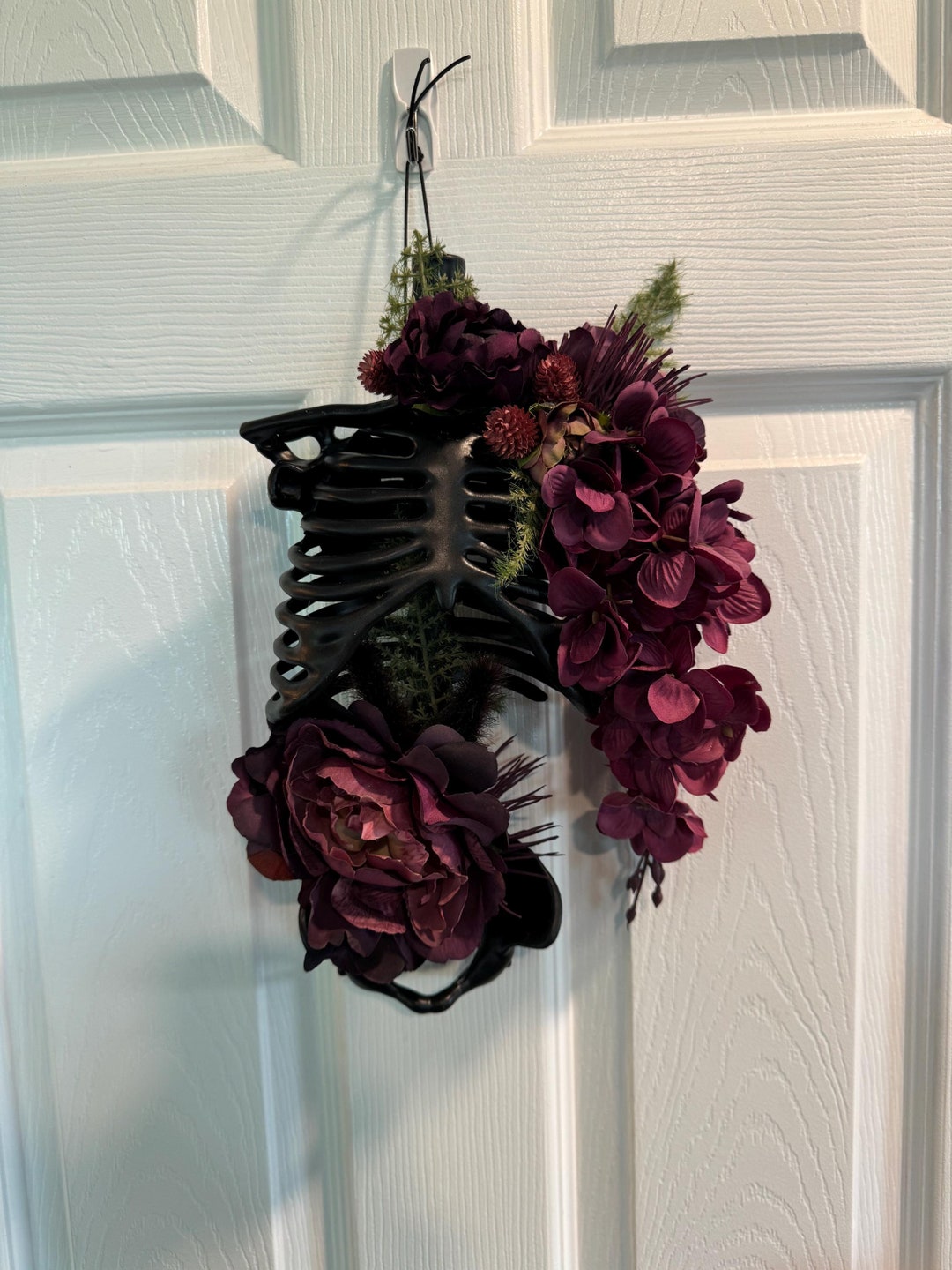Gothic Skeleton Body Flower Decor - Etsy