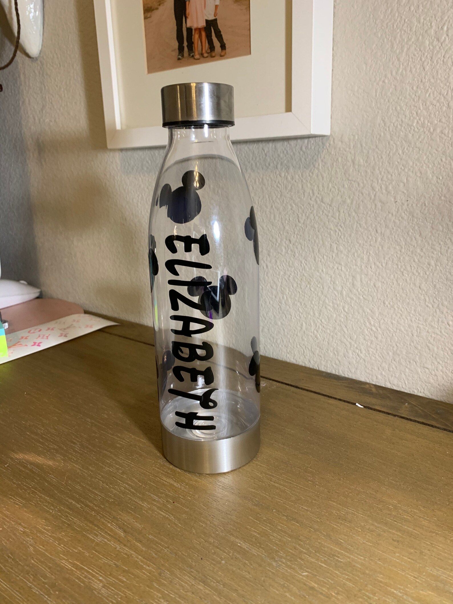 Disney Inspired Water Bottles/mickey/minnie/disney Castle - Etsy