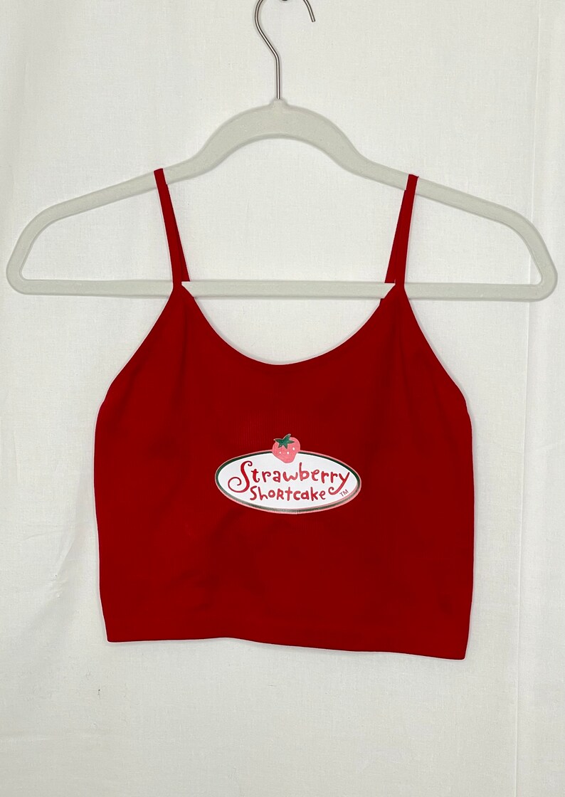 Strawberry Shortcake Tank Pink Tank Top Girly Cute Top - Etsy