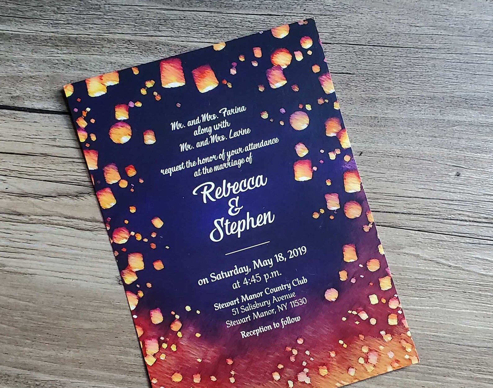 Disney Tangled Wedding Invitations cardstock or Magnet - Etsy