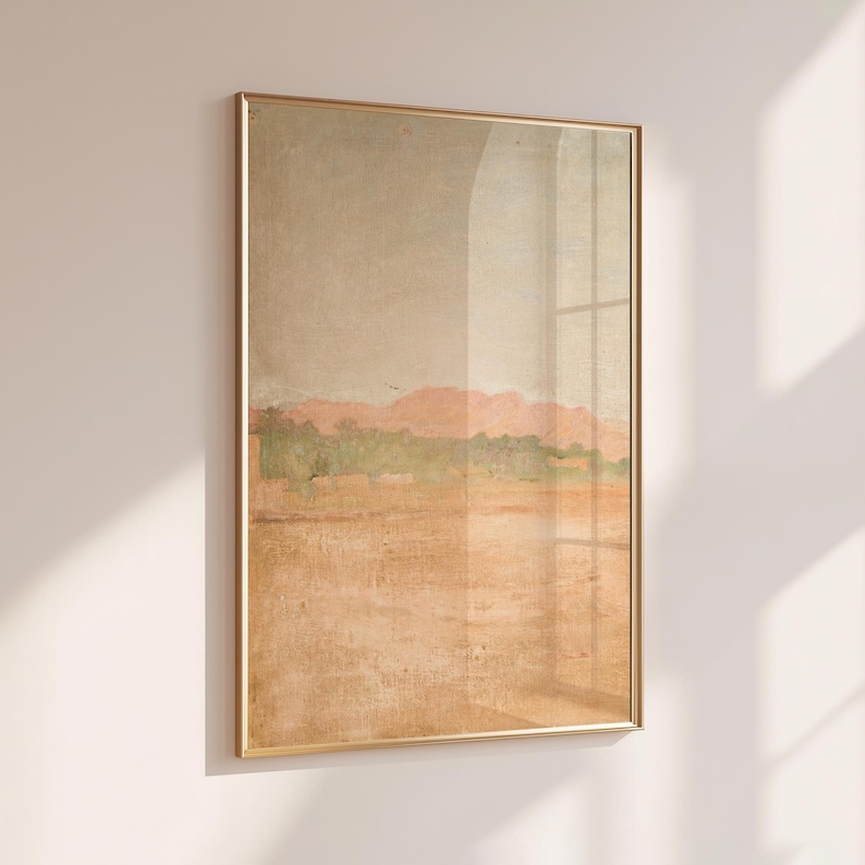 Beige Abstract Desert Print Set: Earthy Texture Boho Wall Art - Etsy