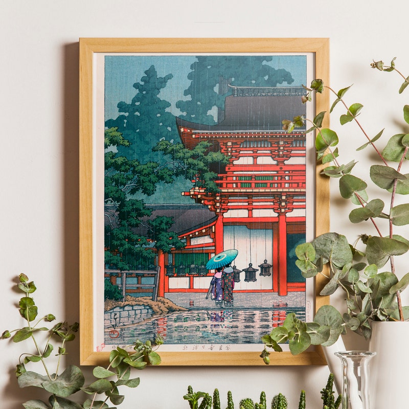 Japanese Print - Etsy