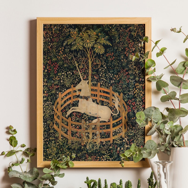 Unicorn in Captivity - Etsy