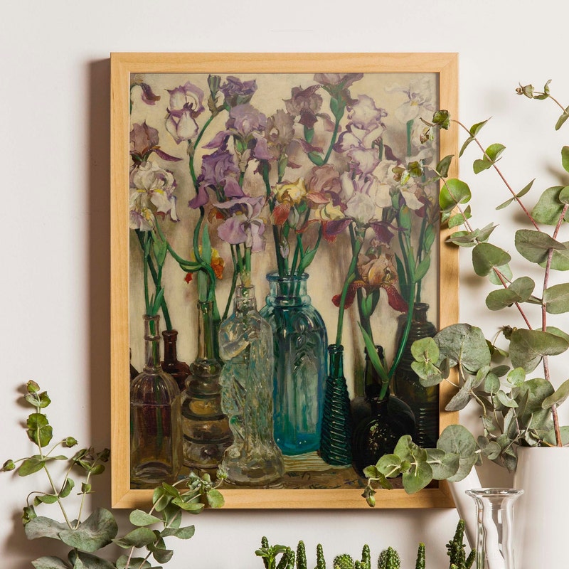 Flower Painting - Etsy UK