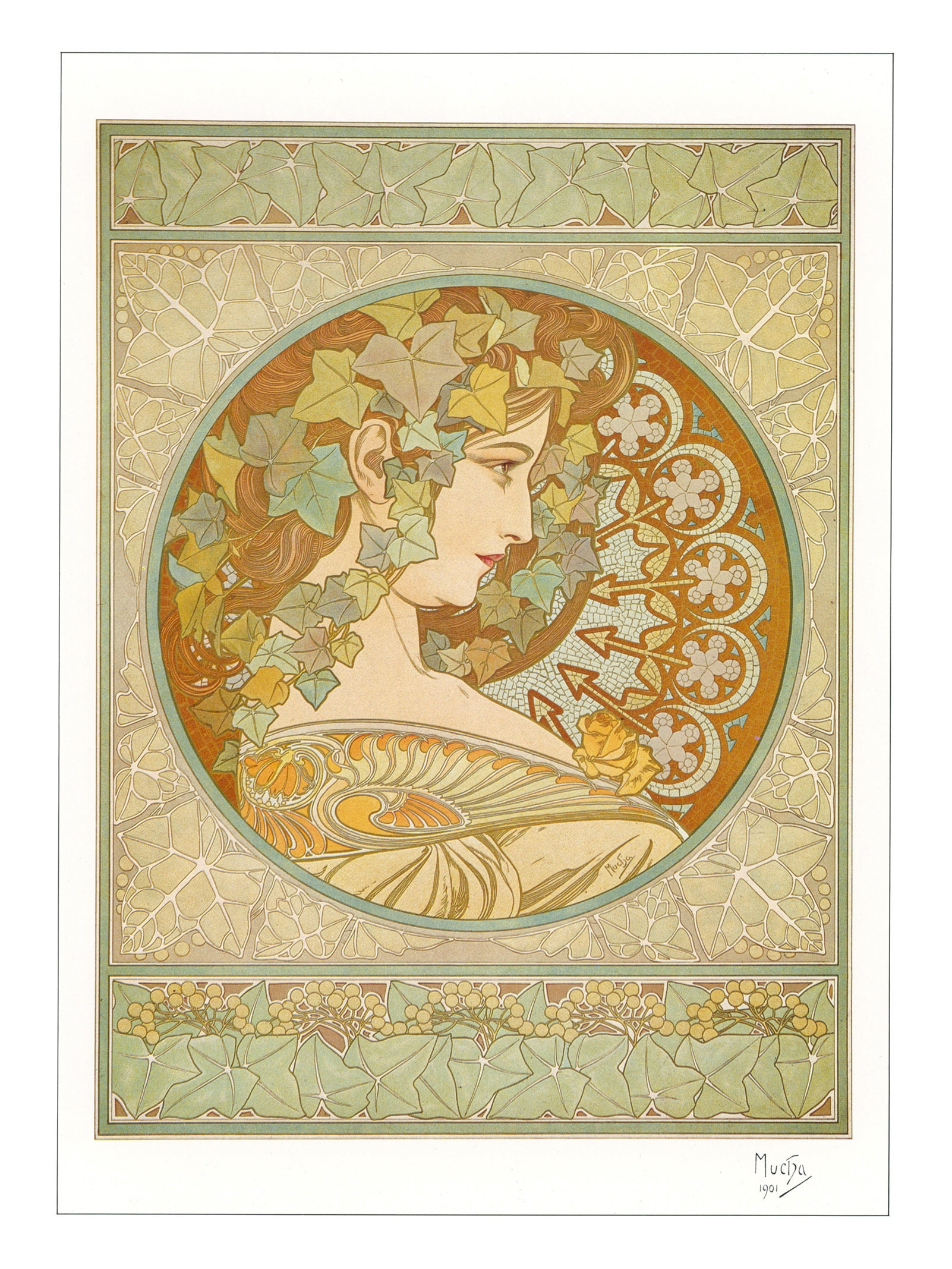 Alphonse Mucha Print Alphonse Mucha Poster Mucha Wall Art | Etsy