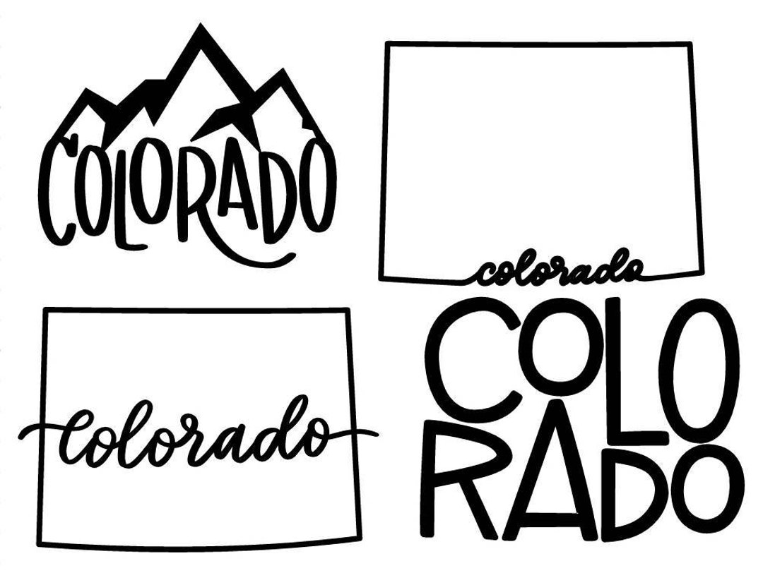 Colorado State Pride Decals - Etsy