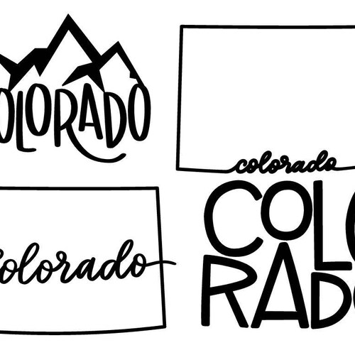 Colorado State Pride Decals - Etsy