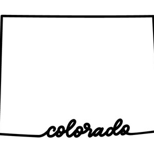 Colorado State Pride Decals - Etsy