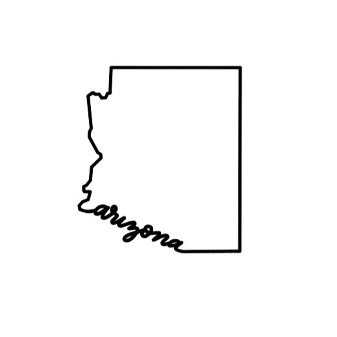 Arizona State Pride Decals - Etsy