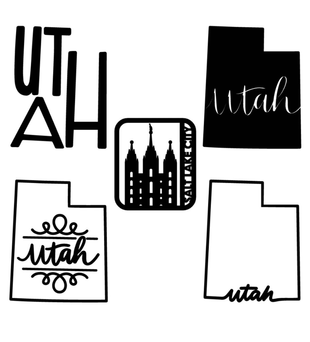 Utah State Pride Decals - Etsy