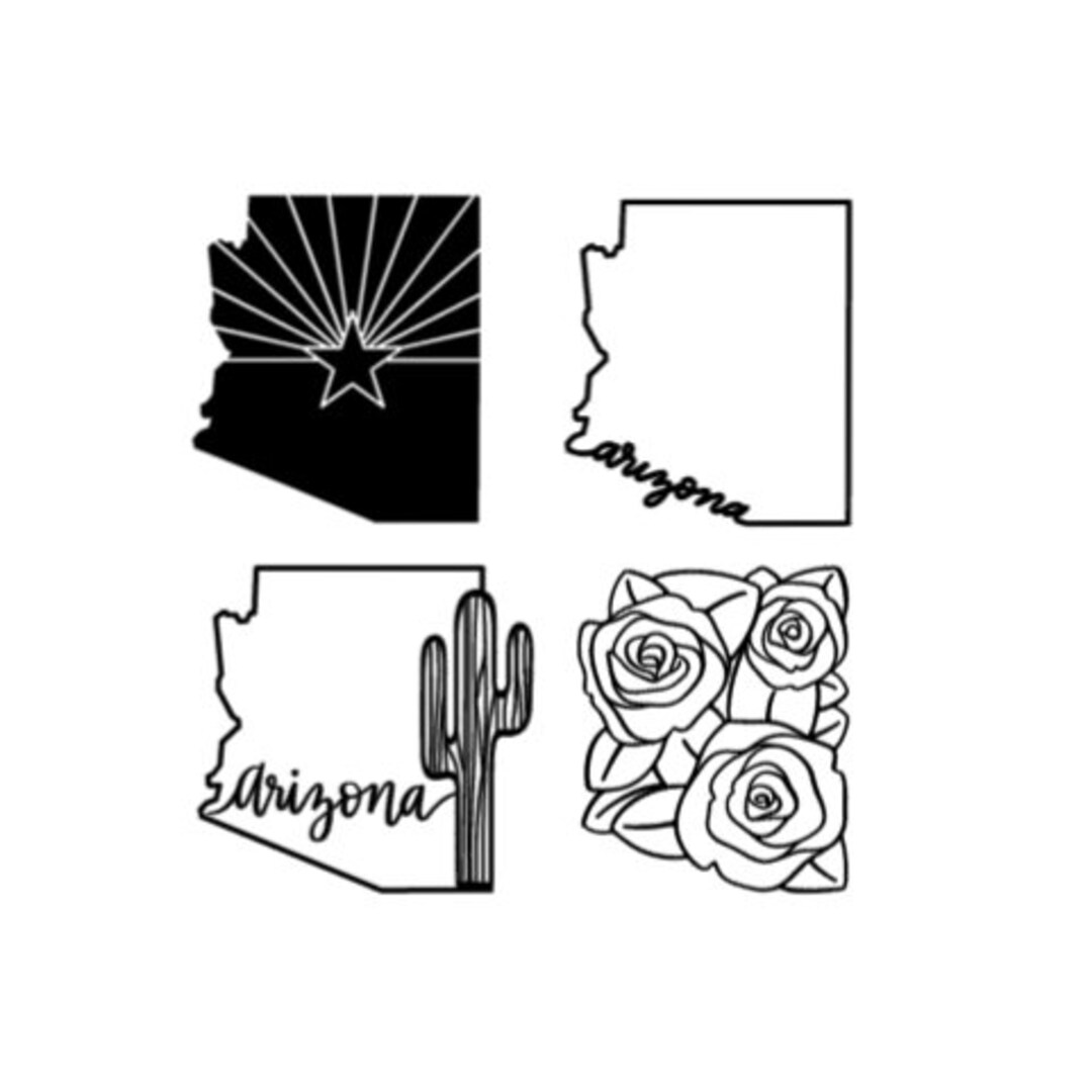 Arizona State Pride Decals - Etsy