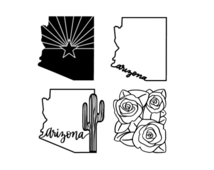 Arizona State Pride Decals - Etsy