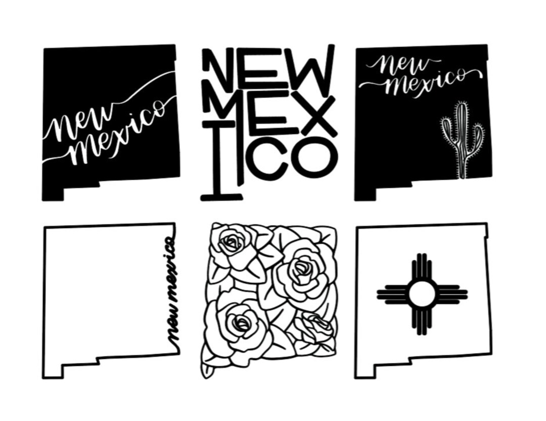 New Mexico State Pride Decals - Etsy