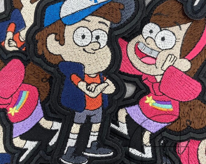 Gravity Falls Patches Gravity Falls Iron on Patch Patches for Jackets ...