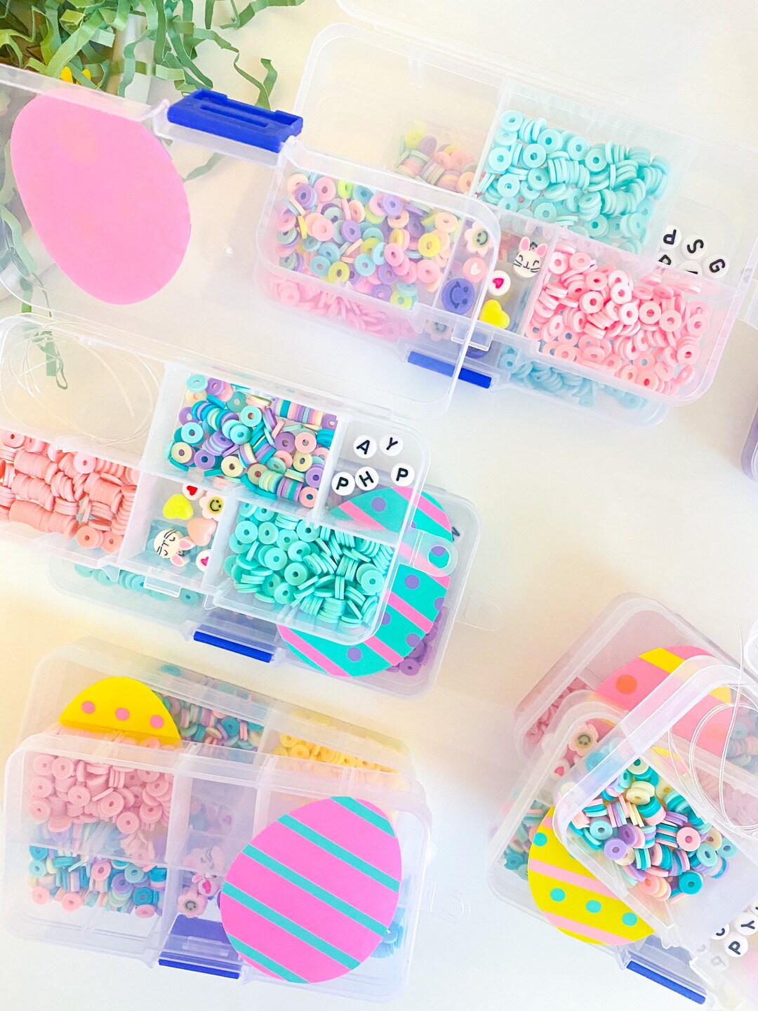 Kids DIY Bracelet Kits | Easter Bracelet Craft Kit |seasonal Bracelet ...