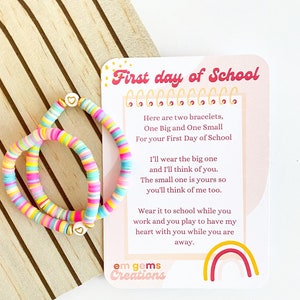Back 2 School Bracelets | Mama and Me Bracelets | Kids Bracelet ...
