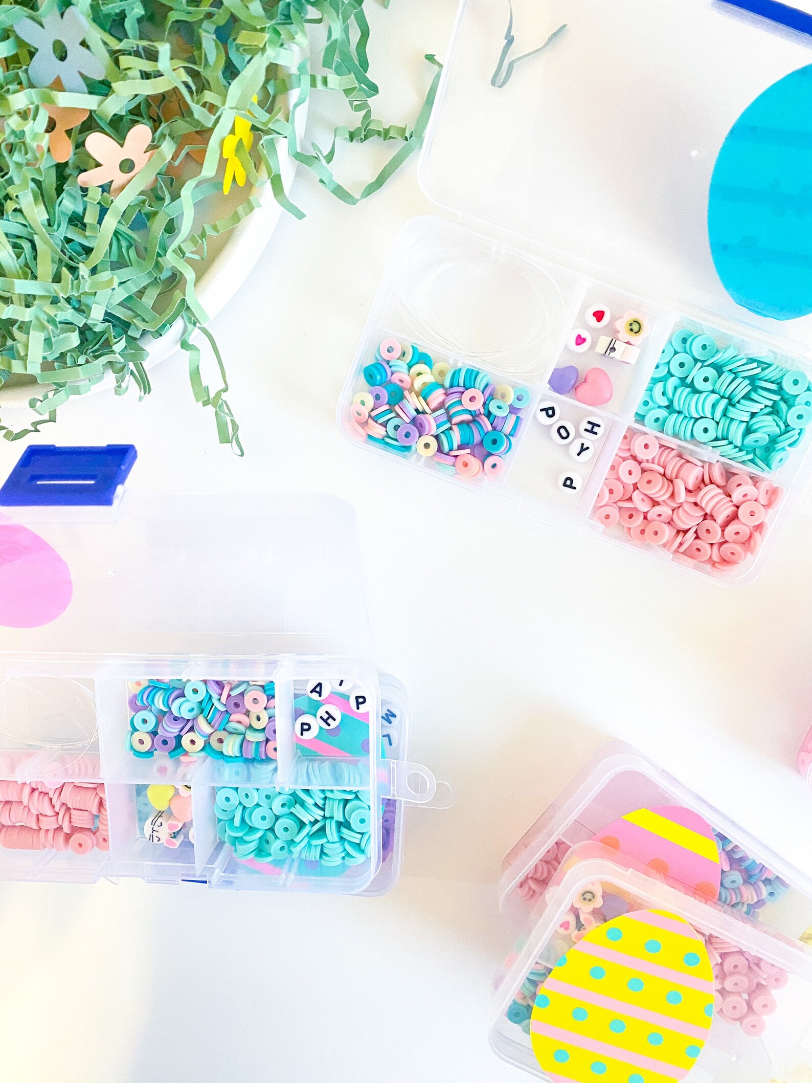 Kids DIY Bracelet Kits Easter Bracelet Craft Kit seasonal - Etsy