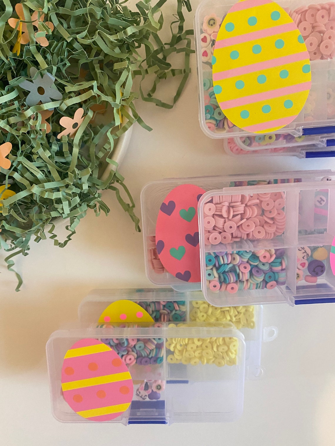 Kids DIY Bracelet Kits Easter Bracelet Craft Kit seasonal - Etsy