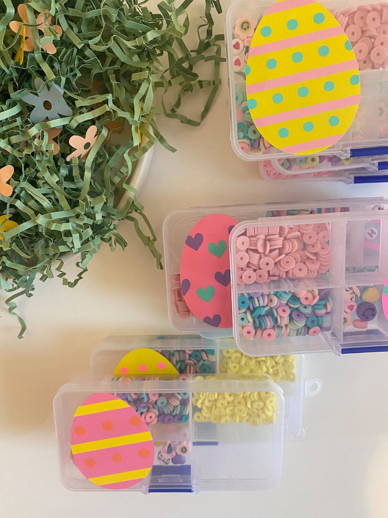 Kids DIY Bracelet Kits Easter Bracelet Craft Kit seasonal - Etsy