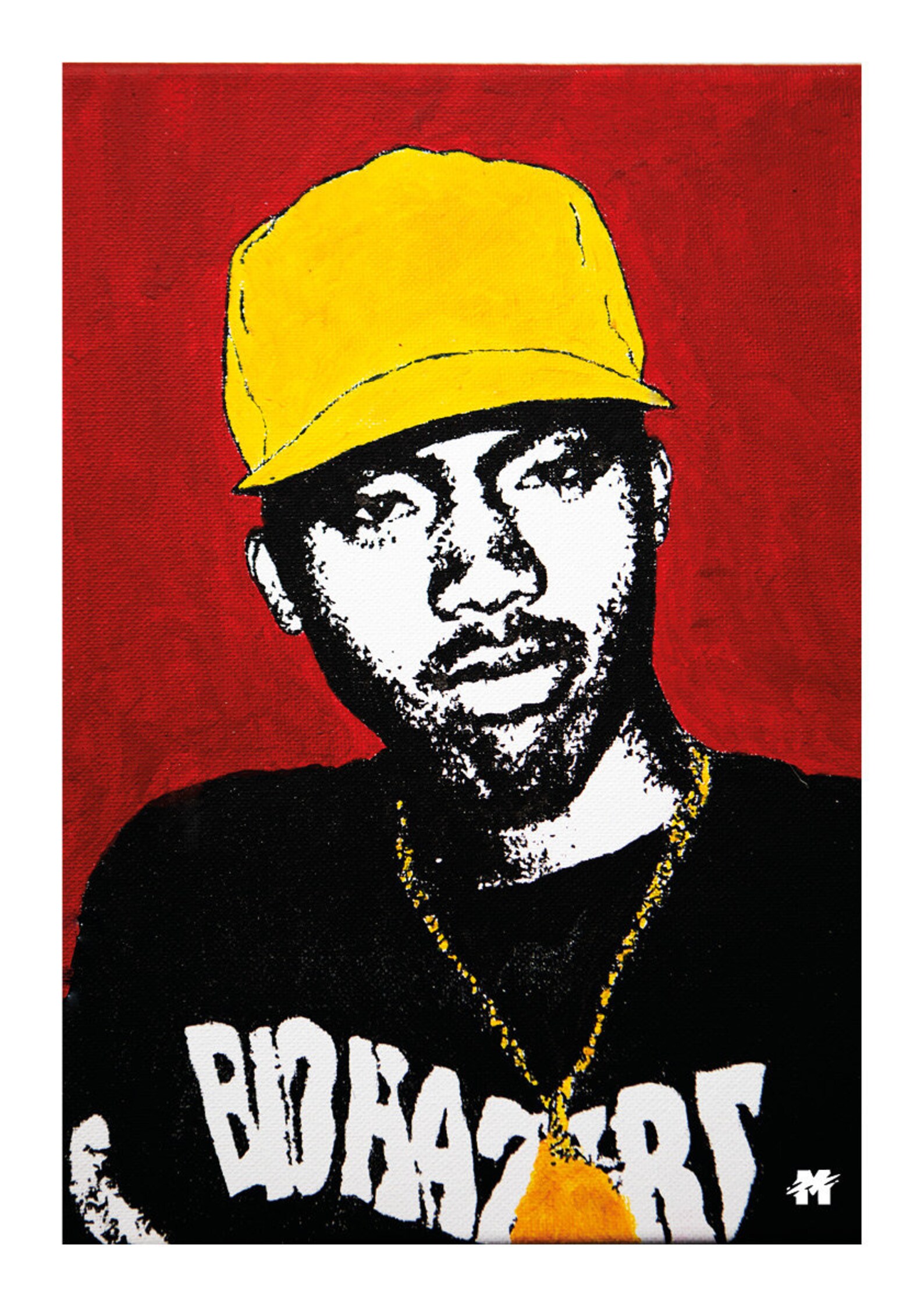 Nas Art Print From Original Painting High Quality Free UK Delivery ...