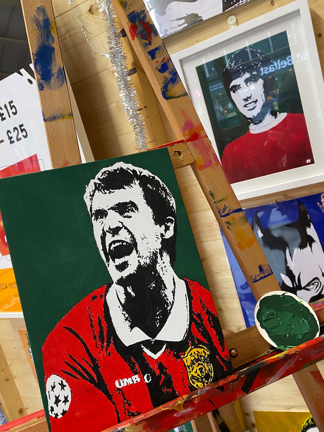 Roy Keane Art Print From Original Painting High Quality - Etsy