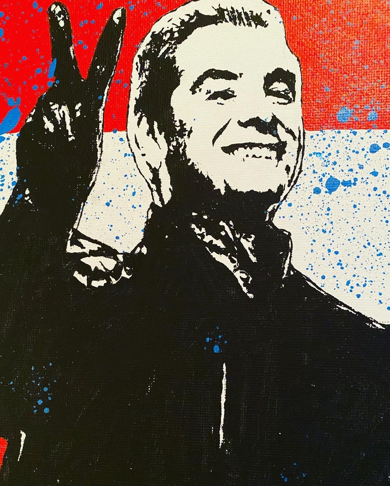 Homelander Art Print From Original Painting High Quality Free UK ...