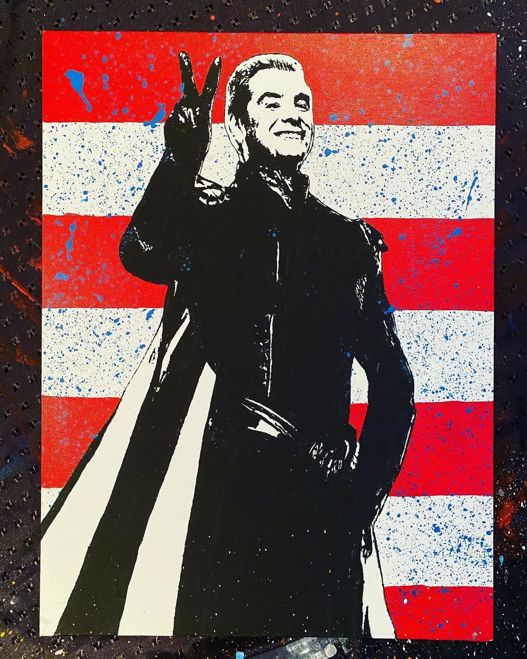 Homelander Art Print From Original Painting High Quality Free UK ...