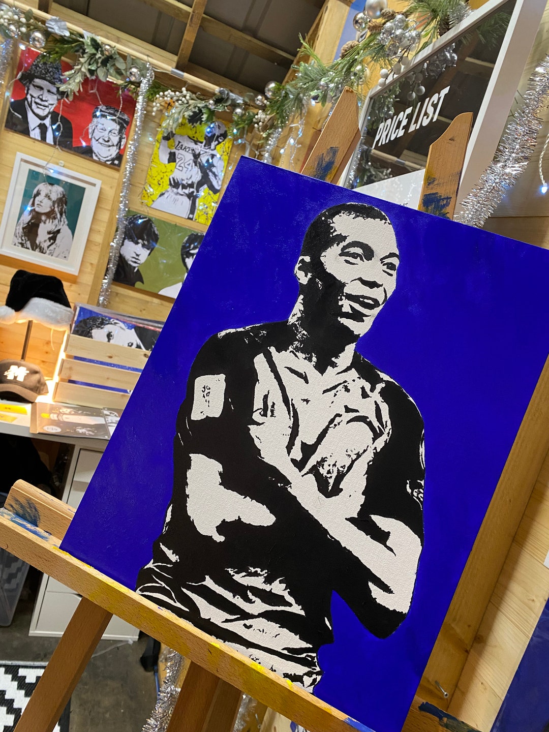 Mbappe Art Print From Original Painting High Quality - Etsy