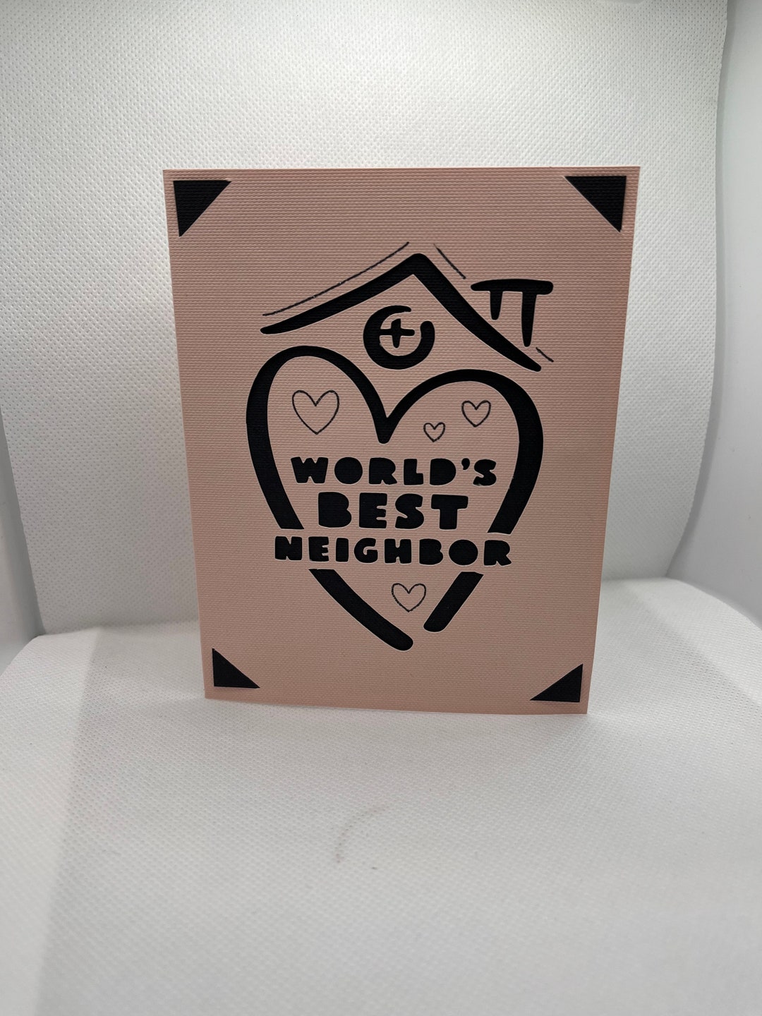 World's Best Neighbor Card - Gift for Neighbors, Thank You Card, House ...