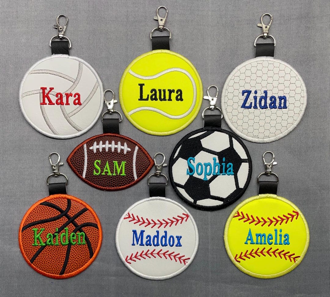 Personalized Baseball Tags, Sports Tags, Softball, Volleyball, Soccer ...