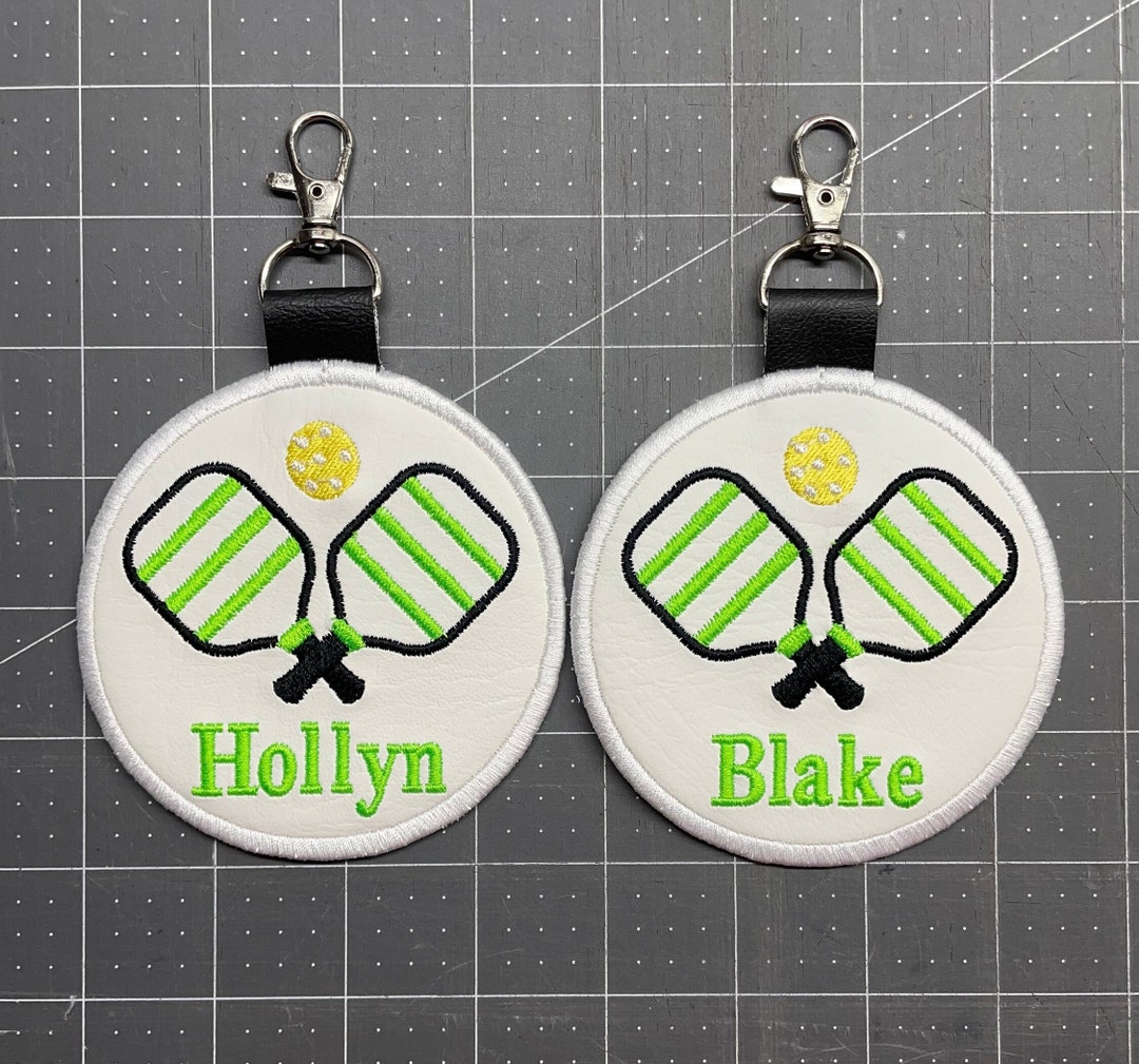 Pickle Ball Bag Tags. Personalized Pickle Ball Gift - Etsy