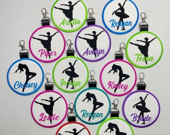 Dance Bag Tag Personalized - Etsy
