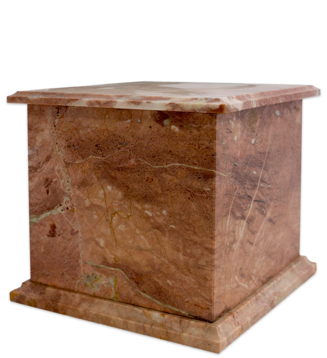 Modern Rosemary Onyx Marble Box Cremation Urn for Ashes (full Size ...
