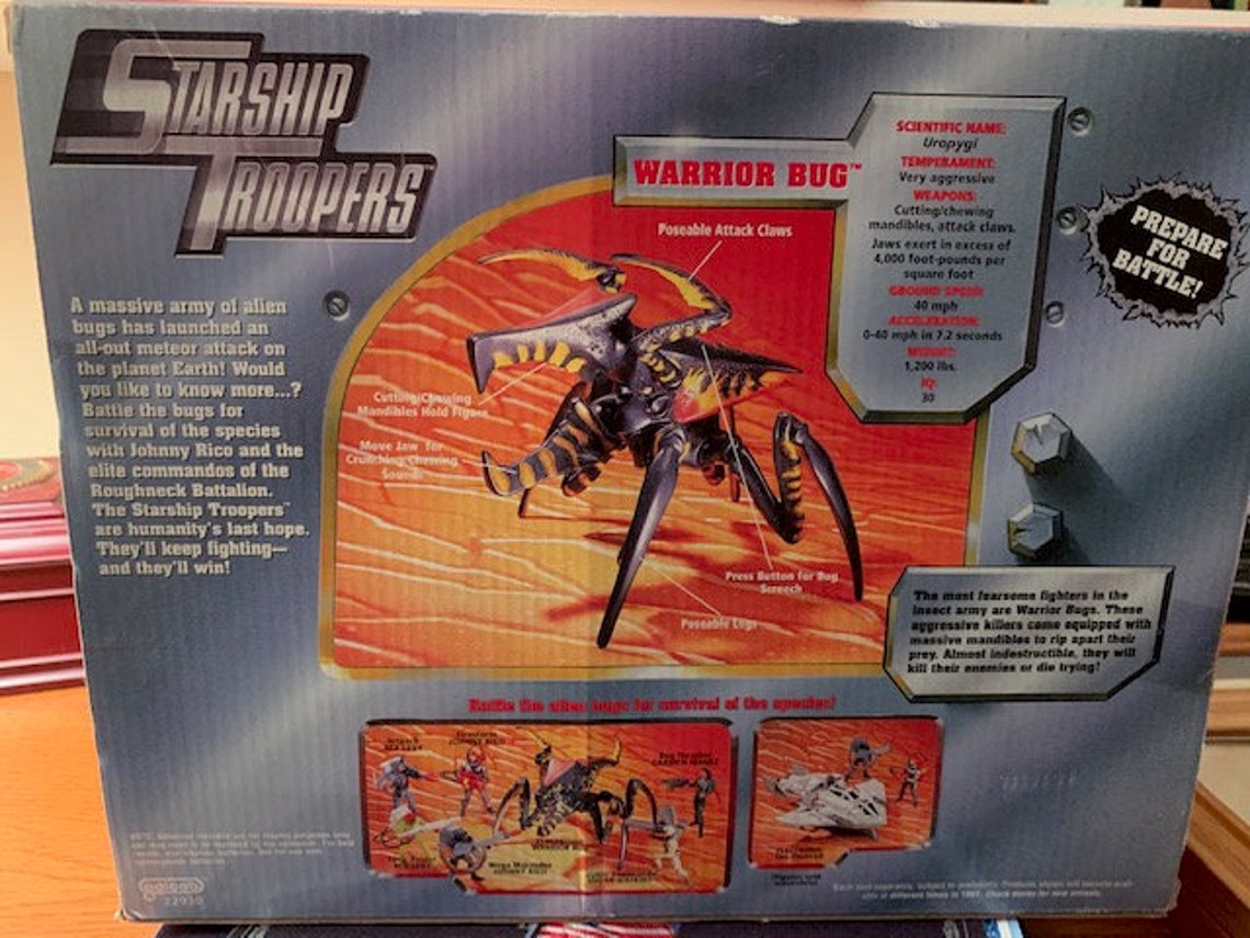 Starship Troopers Warrior Bug - Etsy