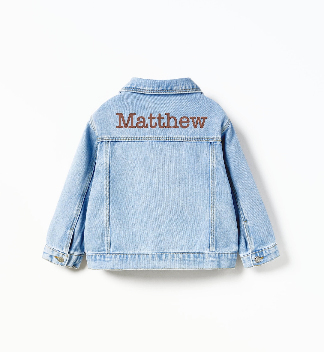 Personalized Embroidered Denim Jacket // Embroidered Jacket // Baby ...