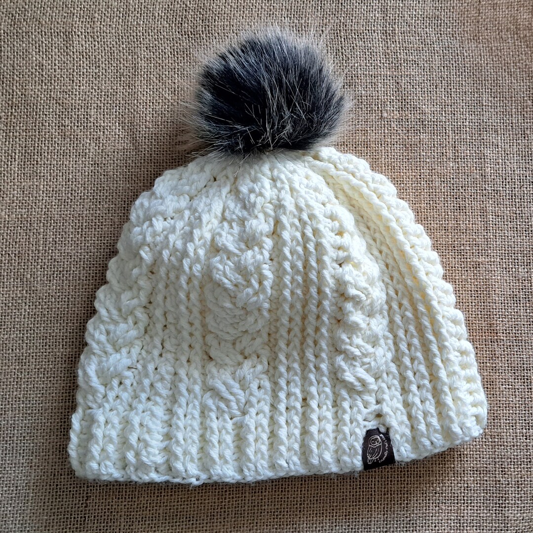 Cable Stitch Toque - Etsy