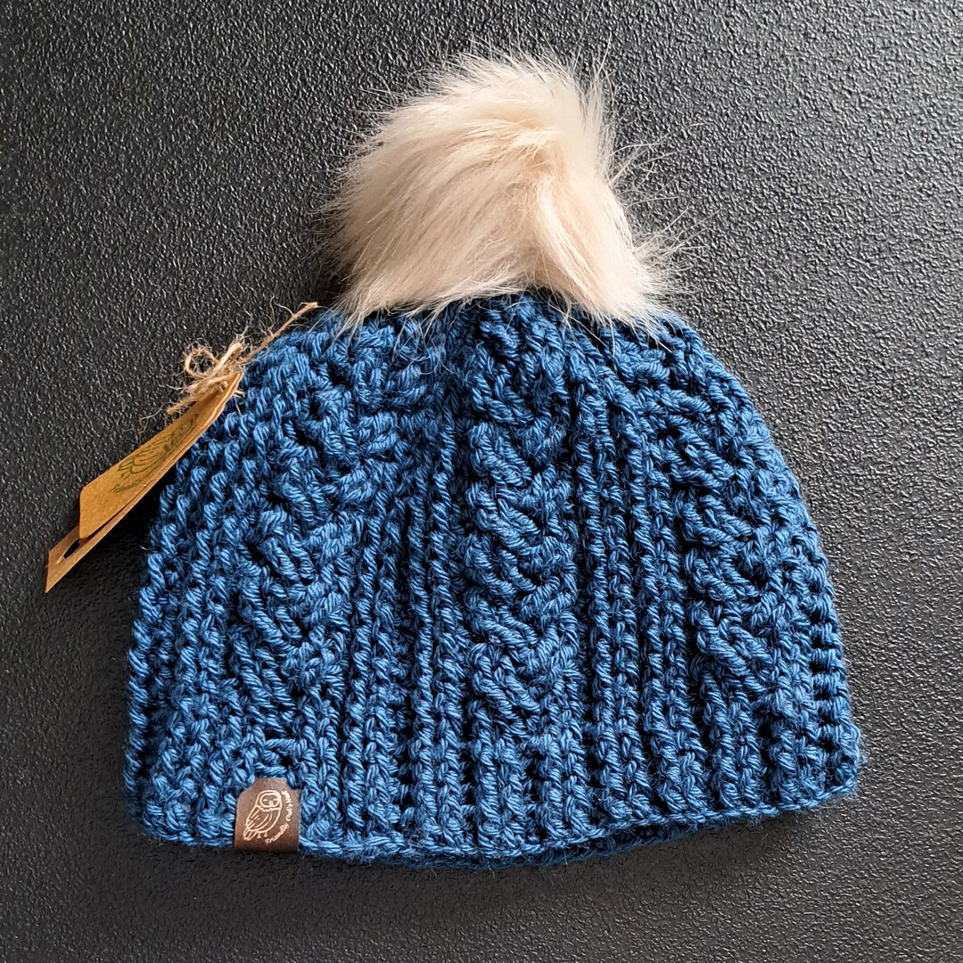 READY TO SHIP! Cable Stitch Toque - Etsy