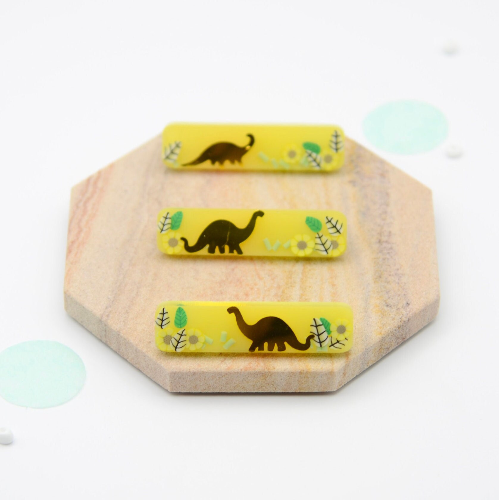 Dinosaur Clips Sweet Dinosaur Clips Hair Accessories - Etsy