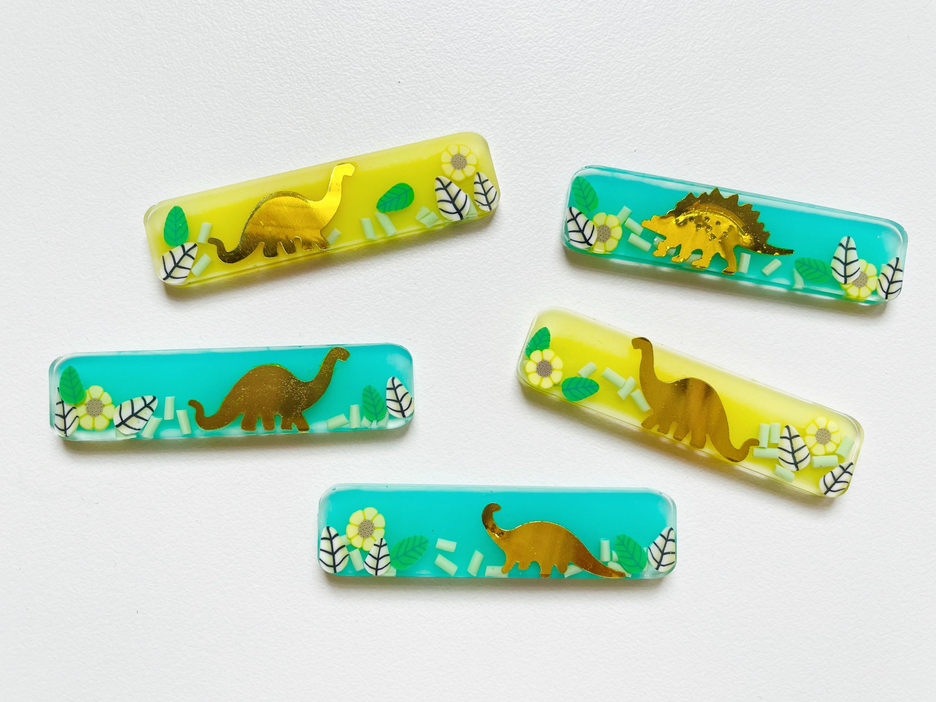 Dinosaur Clips Sweet Dinosaur Clips Hair Accessories - Etsy