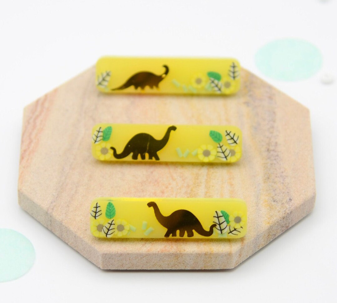 Dinosaur Clips | Sweet Dinosaur Clips | Hair Accessories | Alligator ...